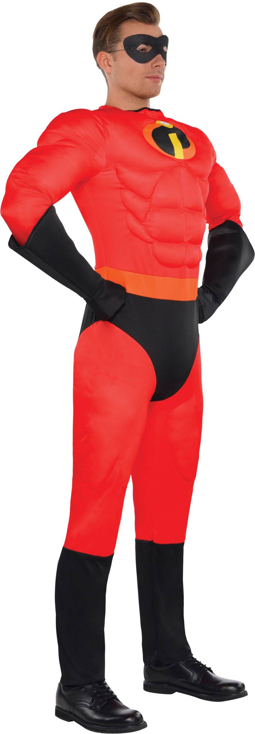 Men's Disney Pixar The Incredibles Mr. Incredible Red/Black Padded ...