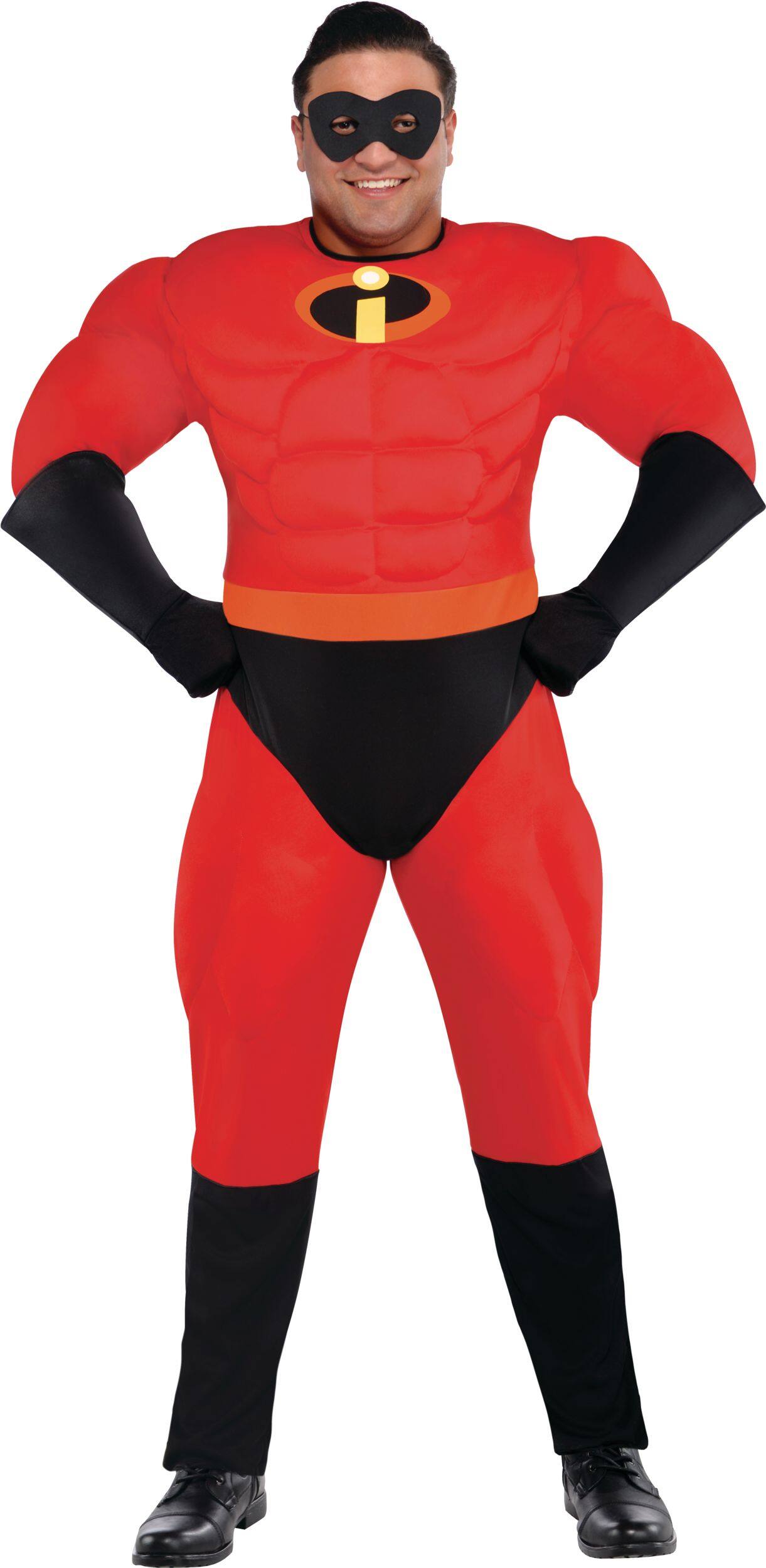 The Incredibles Mr. Incredible Muscle Halloween Costume, Adult, Plus ...