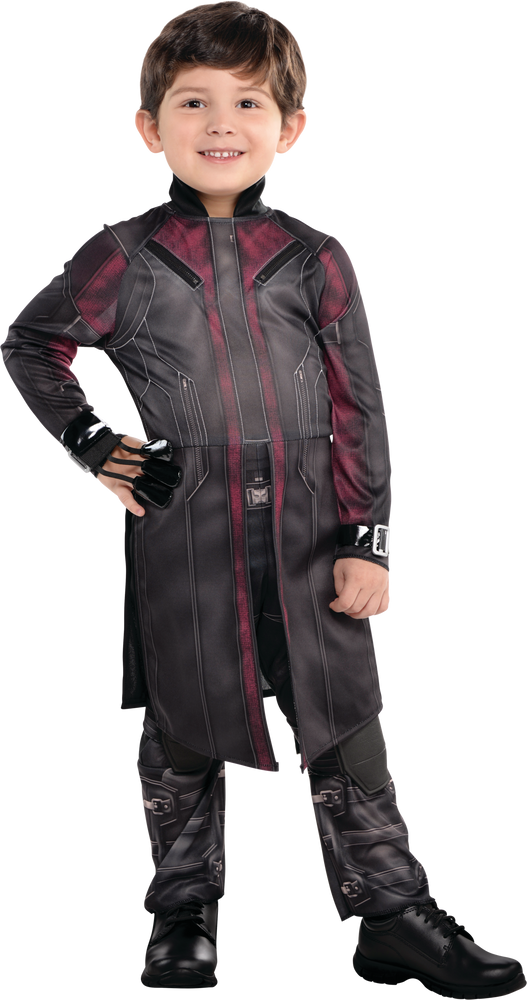 Kids' Disney Marvel Hawkeye Black Jumpsuit with Gloves Halloween ...