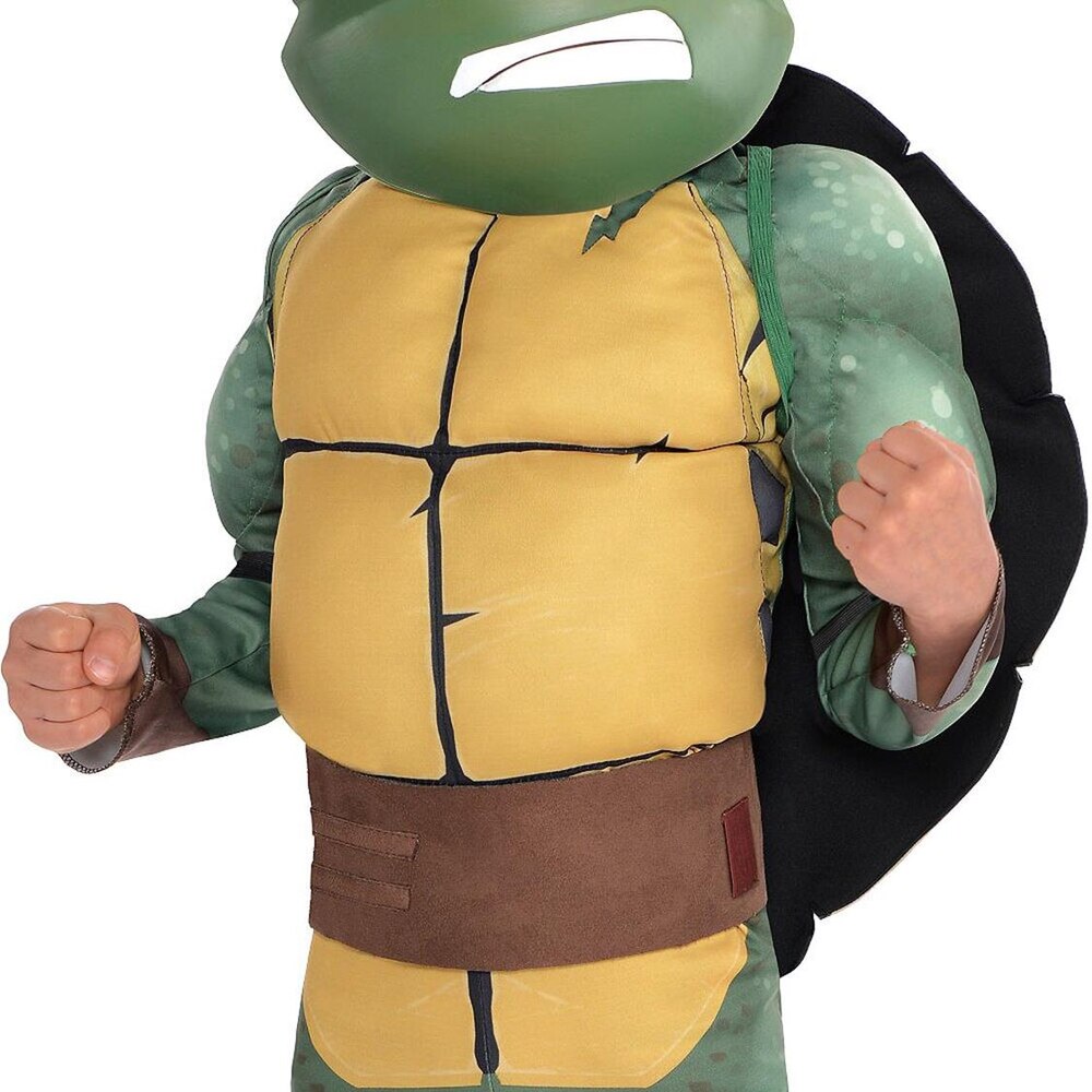 Kids' Teenage Mutant Ninja Turtles Raphael Green Padded Jumpsuit with ...