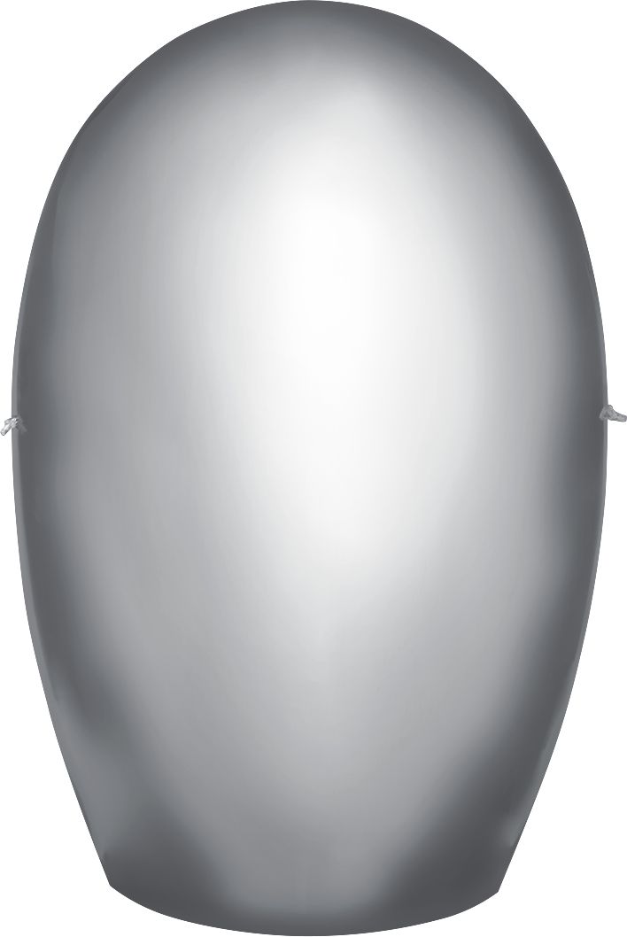 featureless mask white