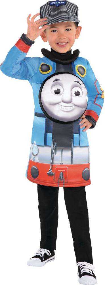Kids' Thomas & Friends Thomas the Tank Engine Blue/Red Tunic with Hat ...