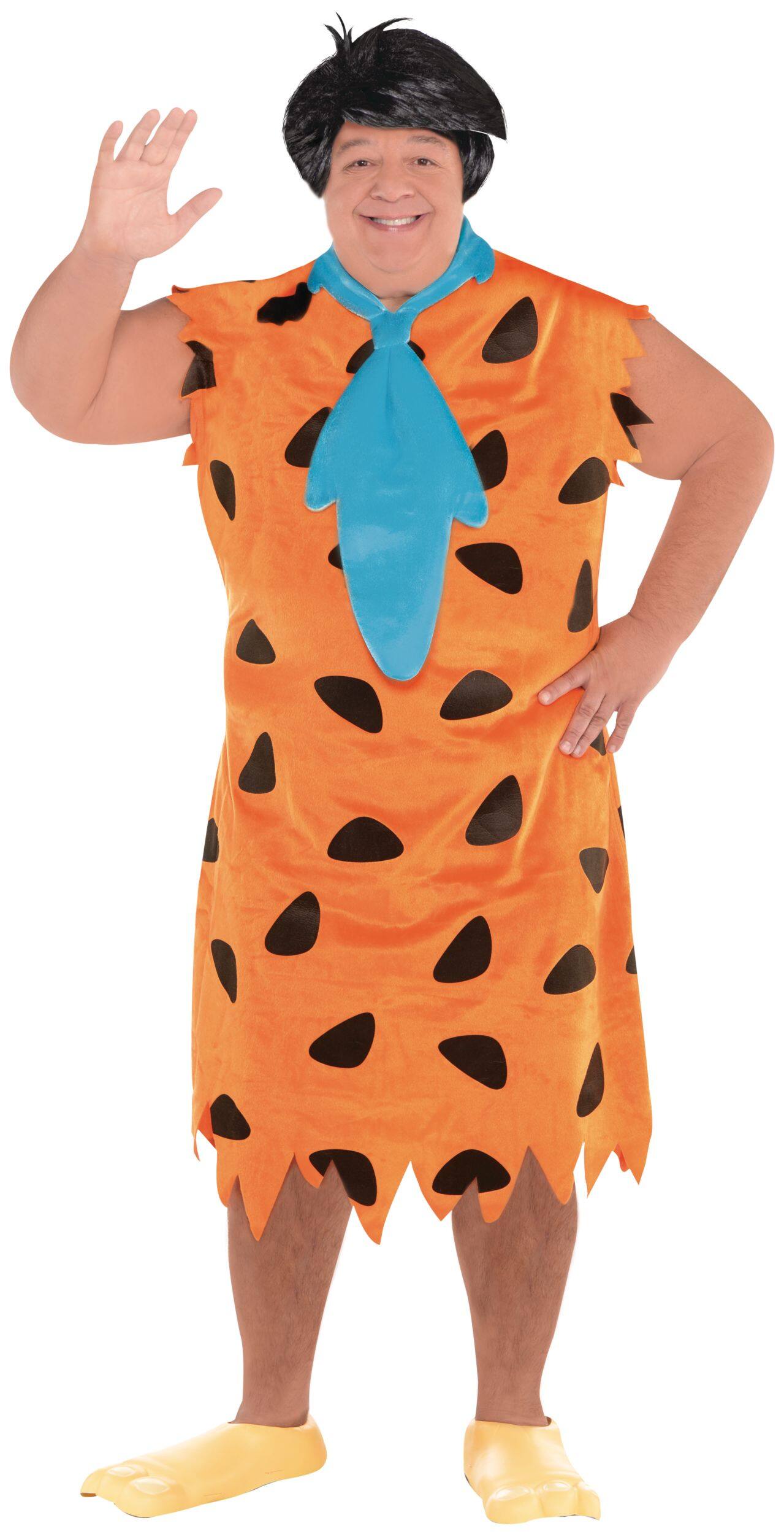 The Flintstones Fred Flintstone Halloween Costume Adult Plus Size