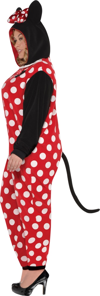 Costume Disney Minnie Mouse, femmes, combinaison à pois rouge/blanc ...
