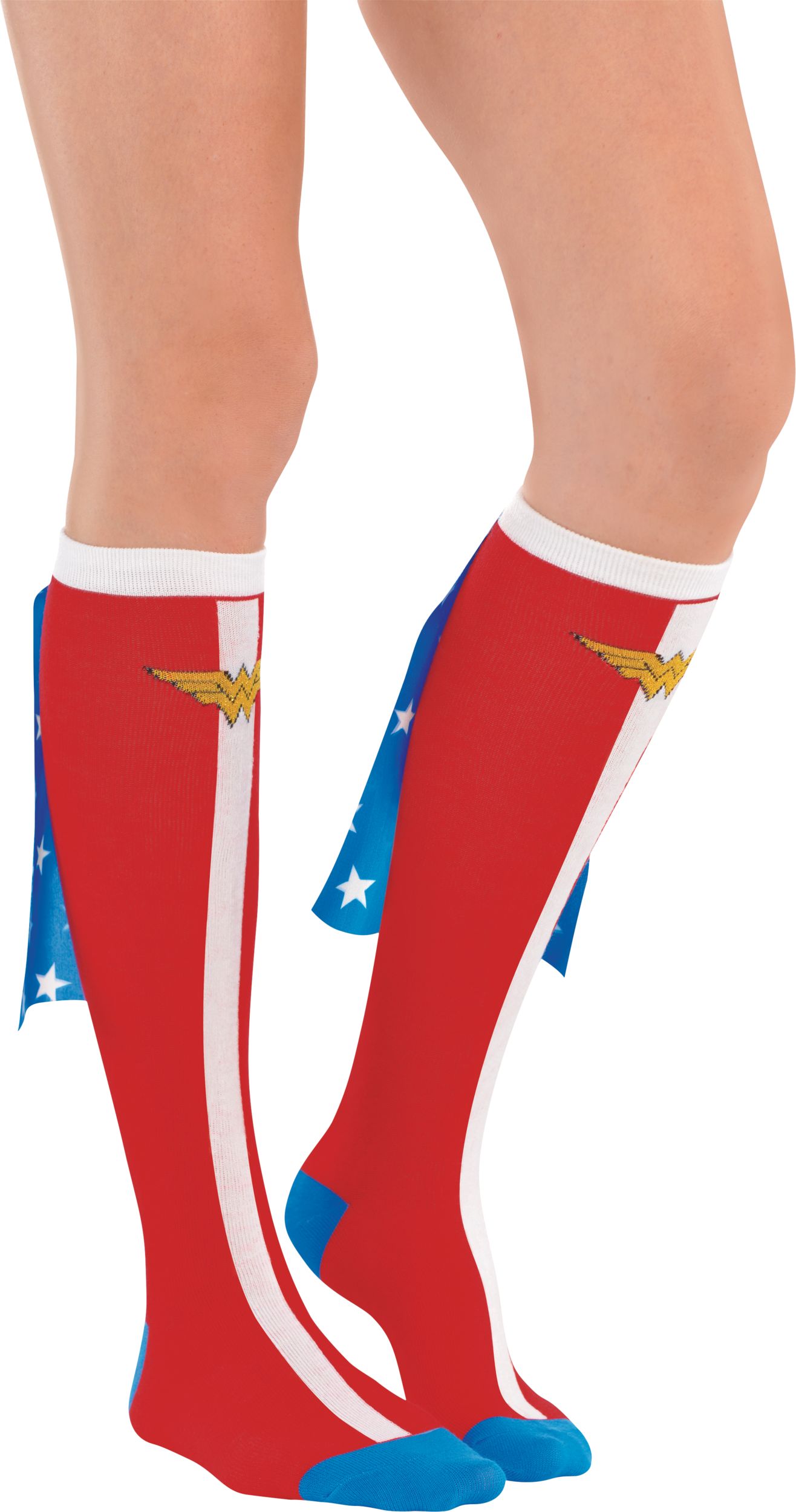 Adult Wonder Woman Knee Socks | Party City