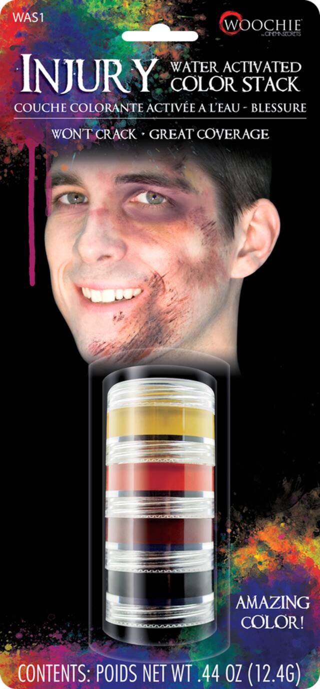 Colour Stack Injury Halloween Makeup Kit | Party City