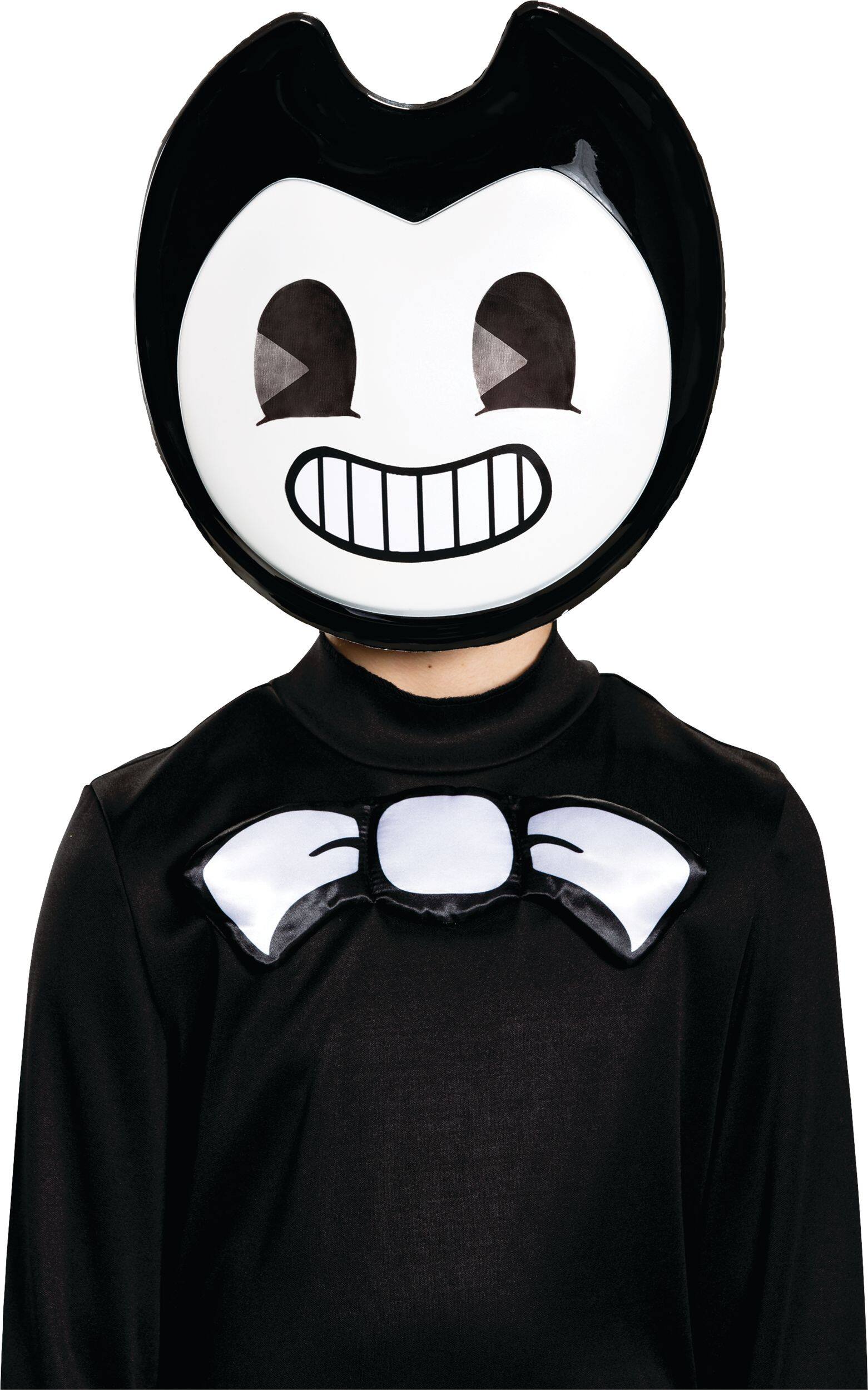 Bendy and the Ink Machine Horror Game Smiling Mask, Black/White, One ...