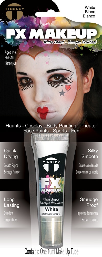 Tinsley Transfers FX Special Effects Face & Body Paint Makeup, Assorted ...