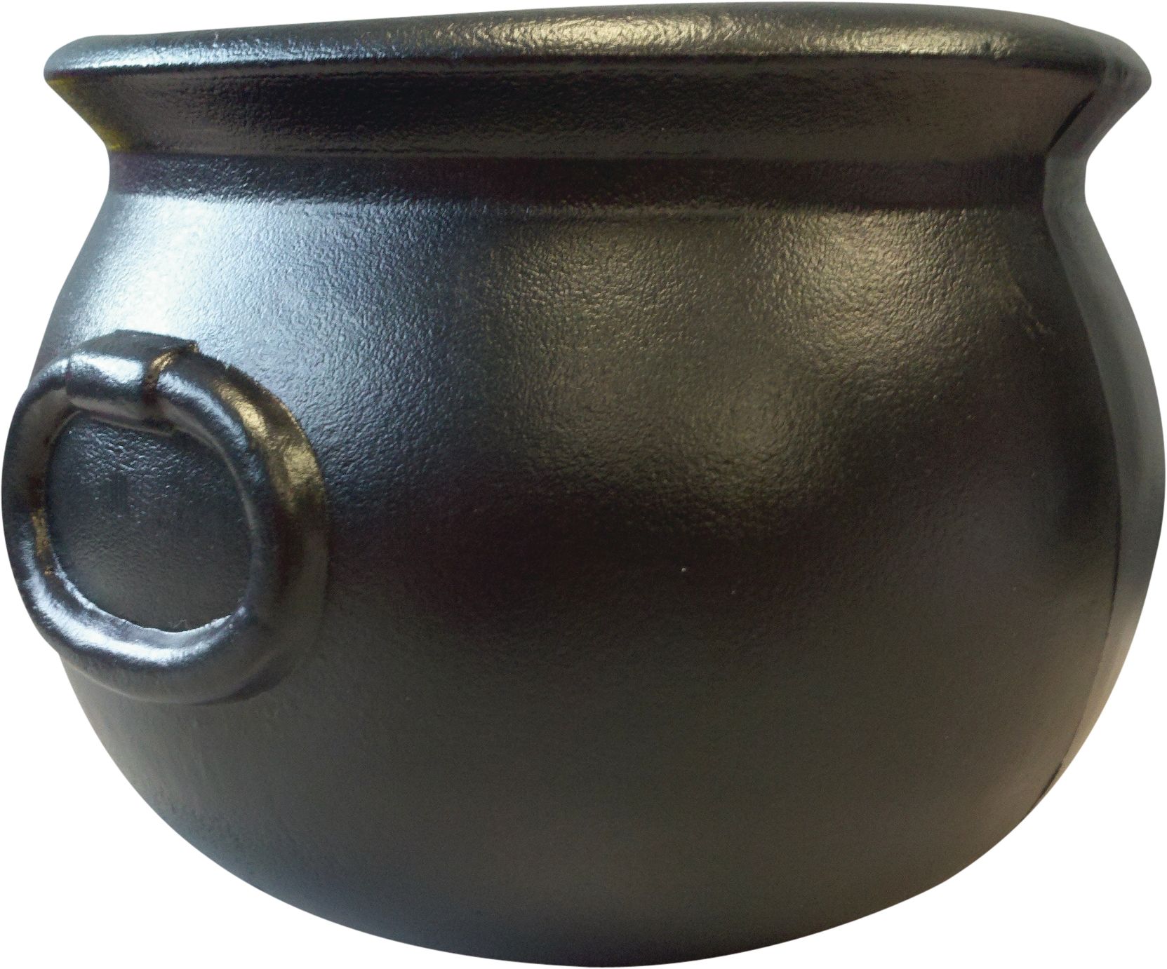Black Cauldron Halloween Decor, 8-in | Party City