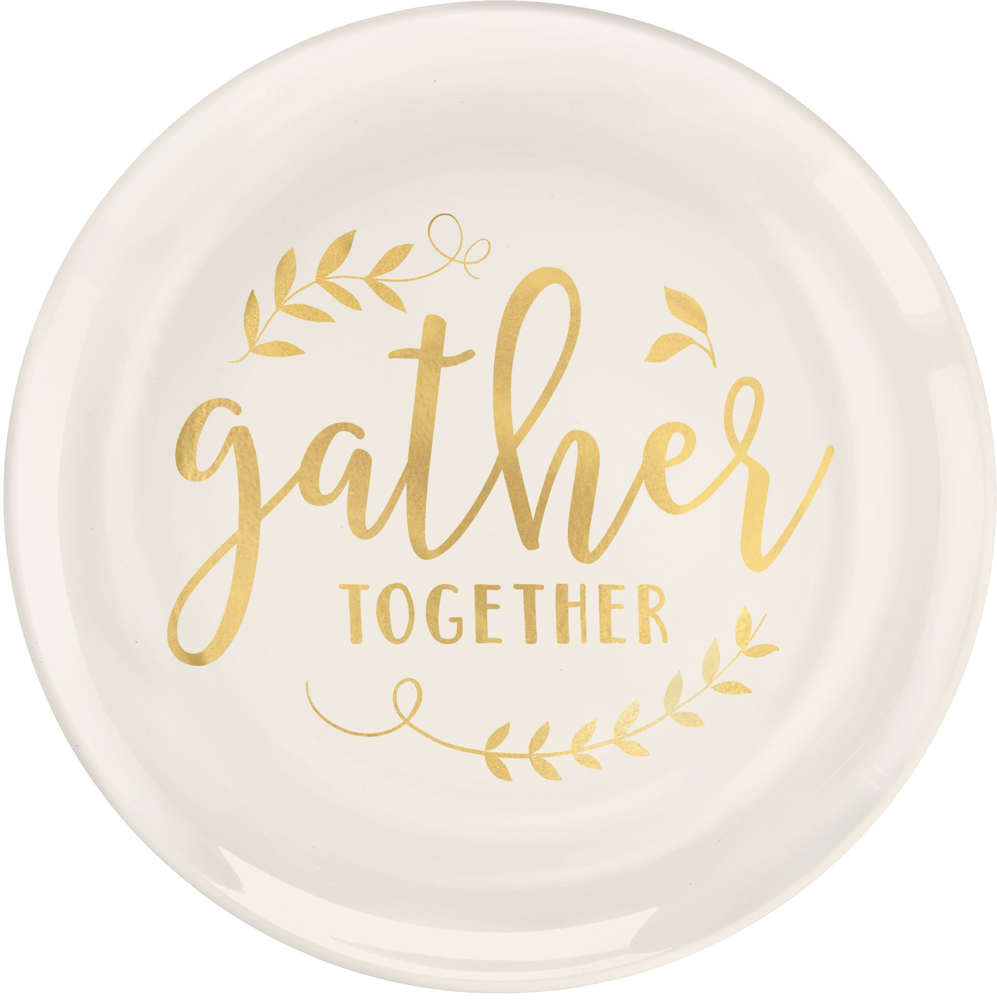 Gather Together Premium Plastic Dinner Plates, 10-pk | Party City