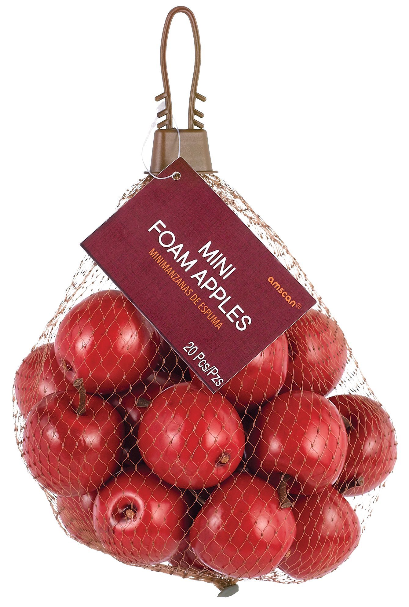 Mini Foam Apples, Red, 1.5-in, 20-pk, Indoor/Outdoor Decoration for ...