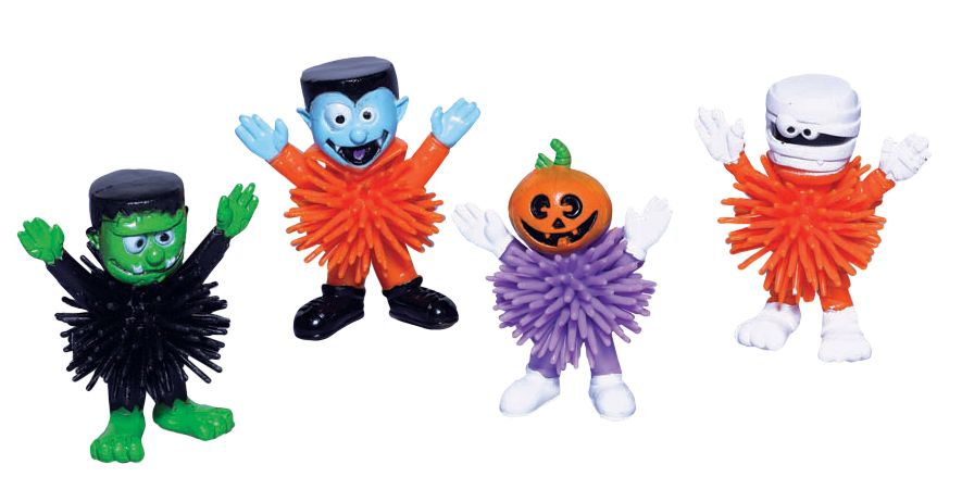 Halloween Creepy Creature Wooly Figurines, 8-pk | Party City