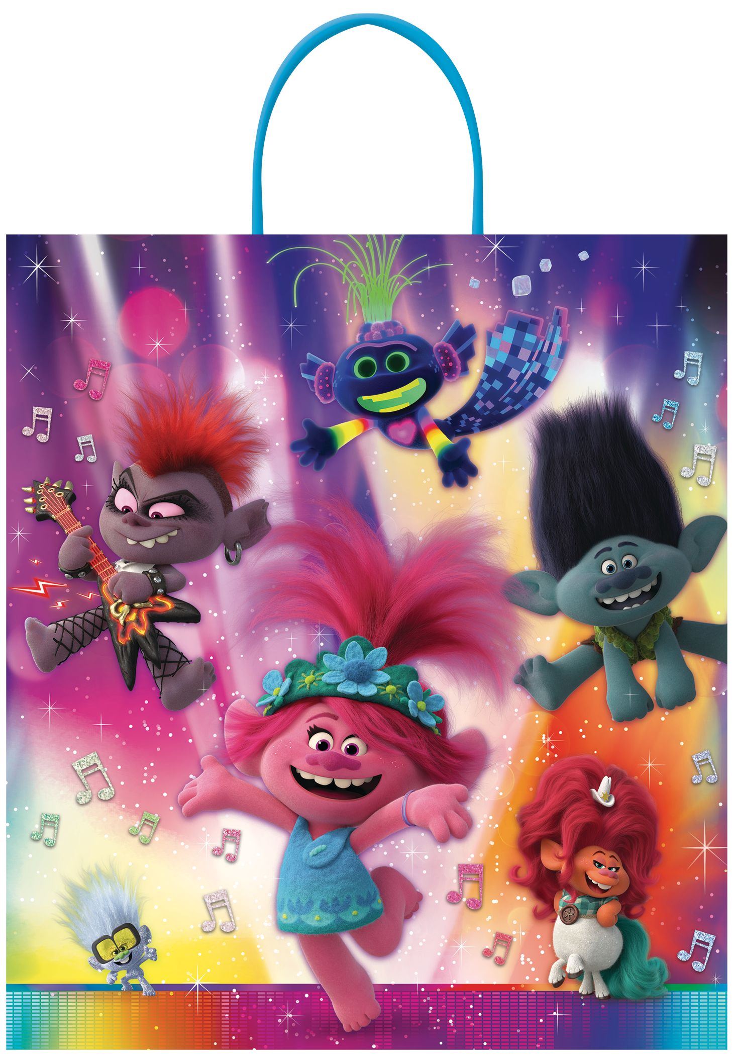 Trolls Poppybranchbarbdelta Dawn Plastic Treat Bag Multi Coloured