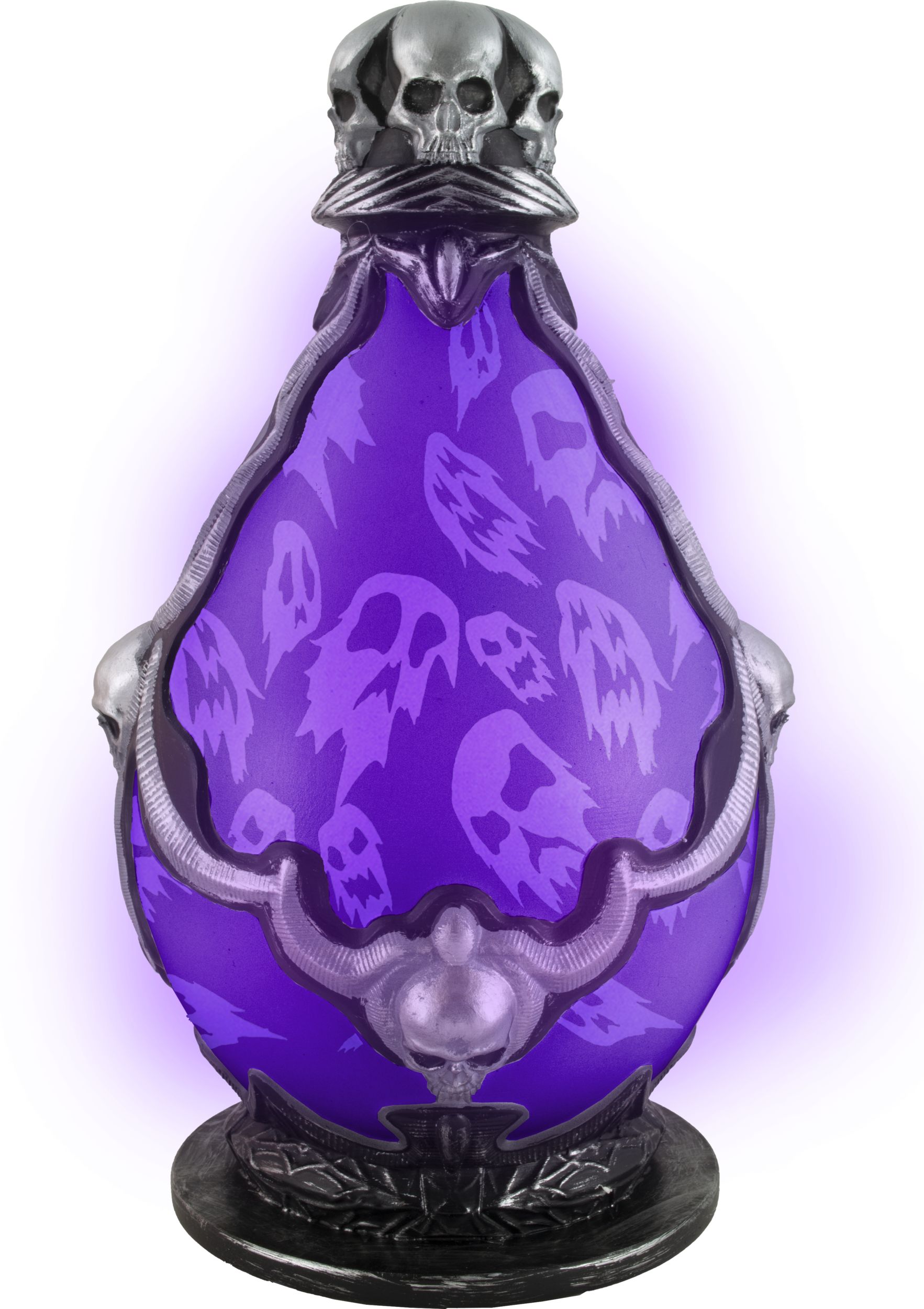Animated Light-Up Soul Jar Prop with Batteries, Purple, 12-in, Sound ...