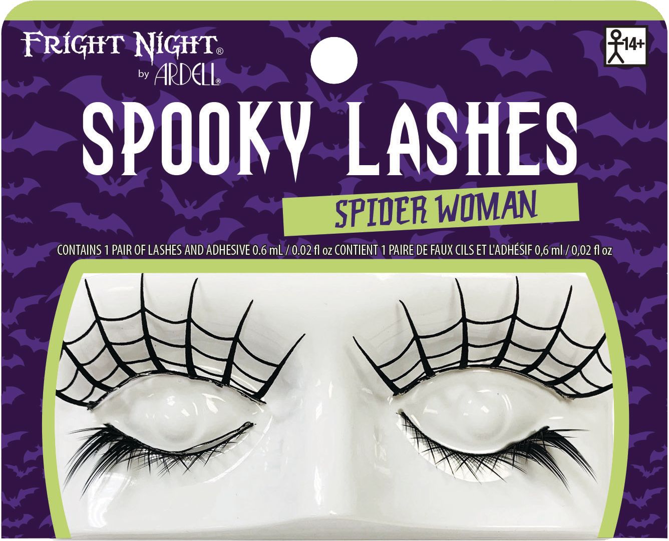 Ardell Spider Web Top & Bottom Eyelashes, Black, One Size, Wearable ...