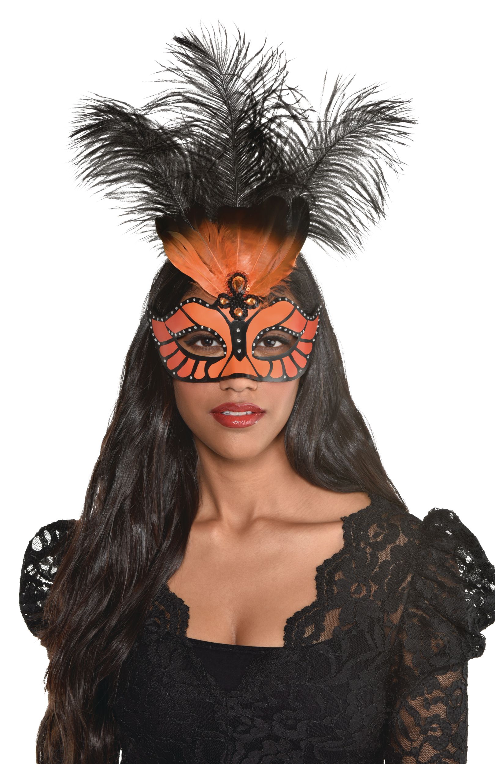 Monarch Butterfly Masquerade Party Mask | Party City