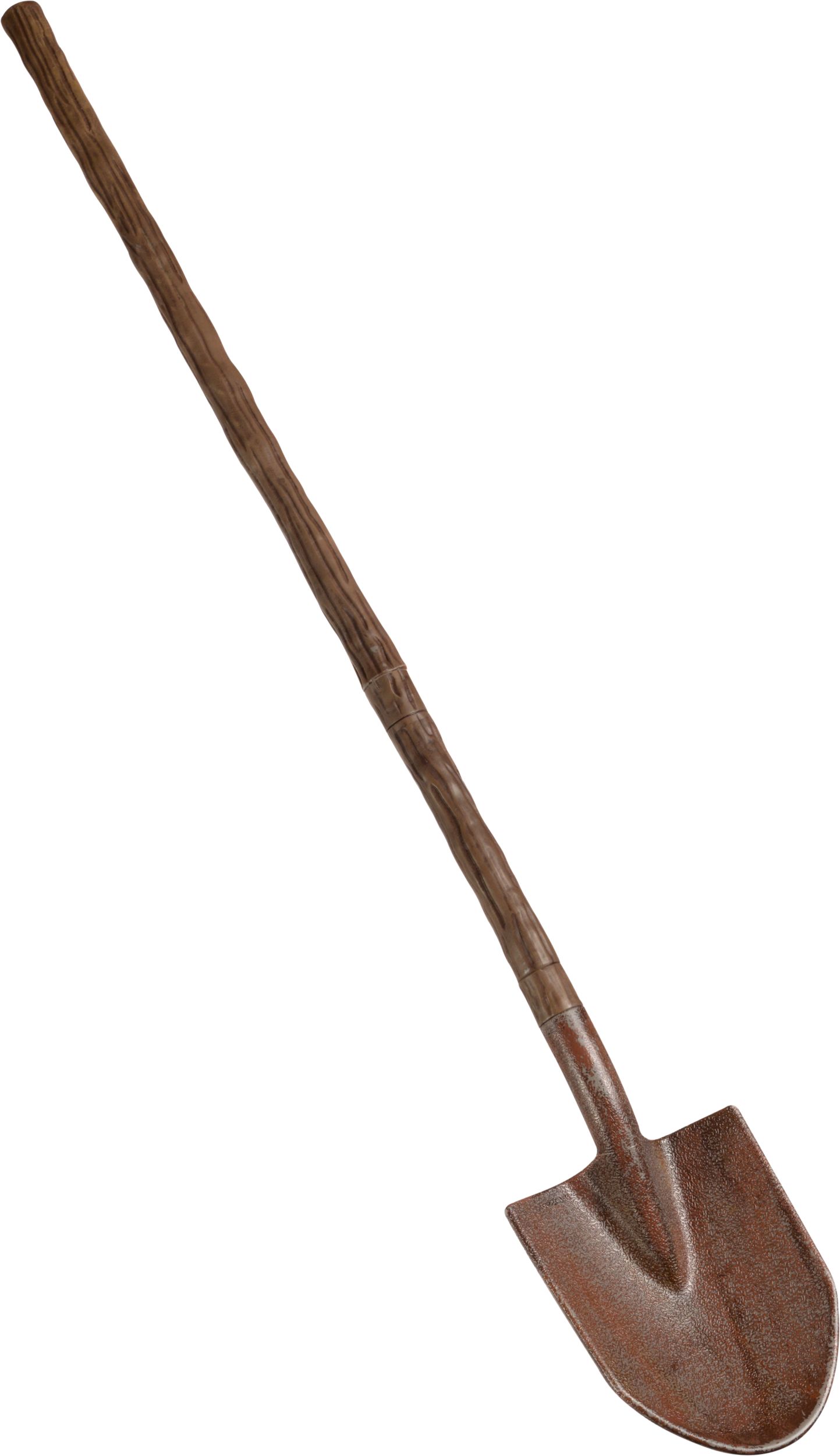 Rusty Graveyard Shovel Weapon, Bronze, 55-in, Wearable Costume Prop for ...