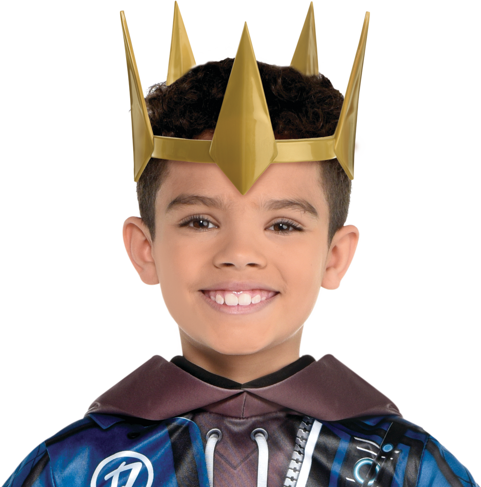Child Hyper Scape Metallic Gold Crown | Party City