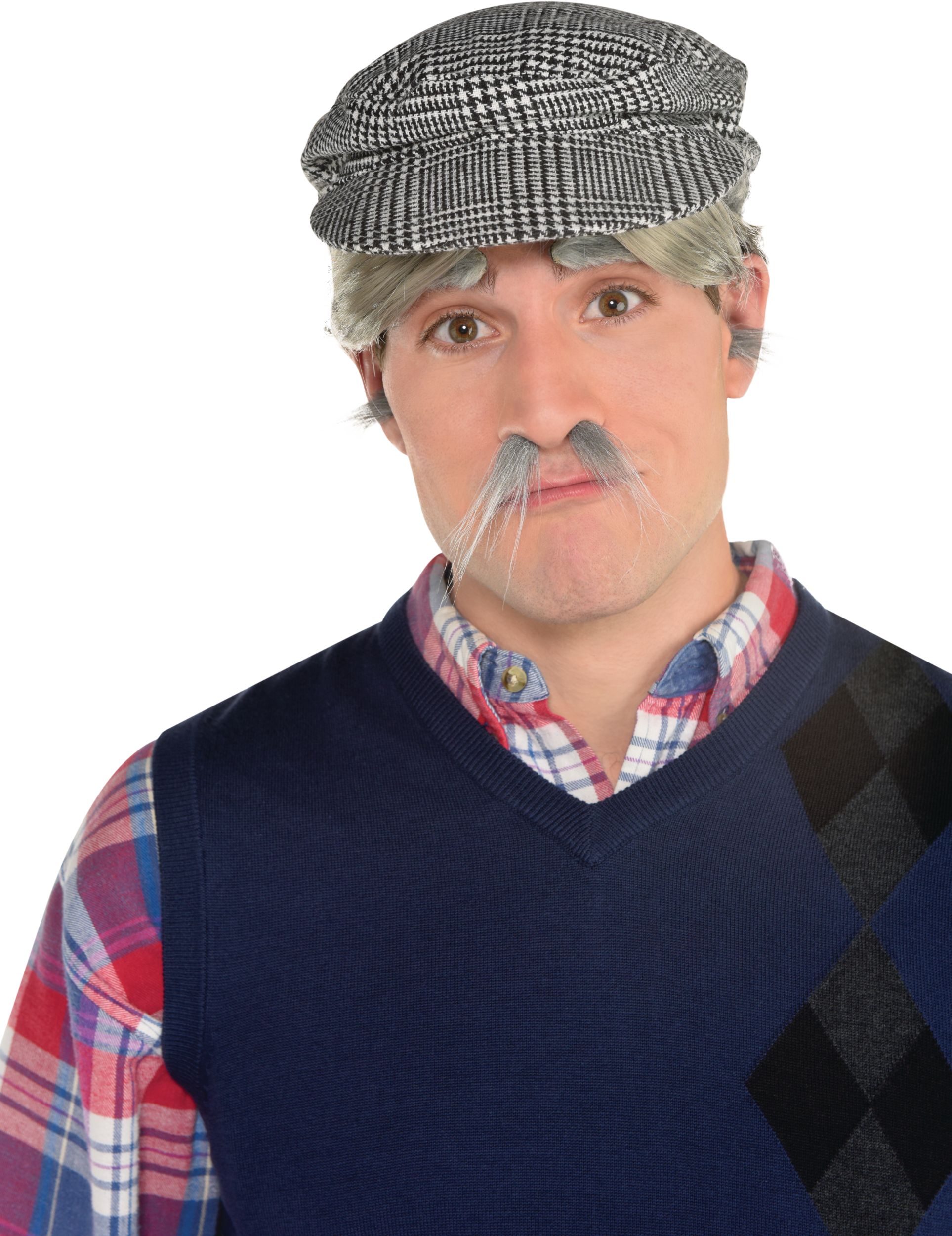 Gray Nose & Ear Halloween Costume Hair Kit | Party City