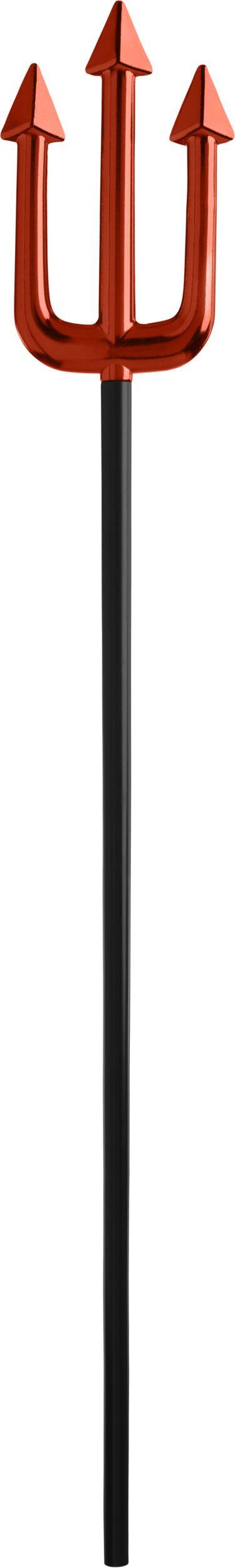 Molten Devil Pitchfork Weapon, Red, 23.5-in, Wearable Costume Accessory ...