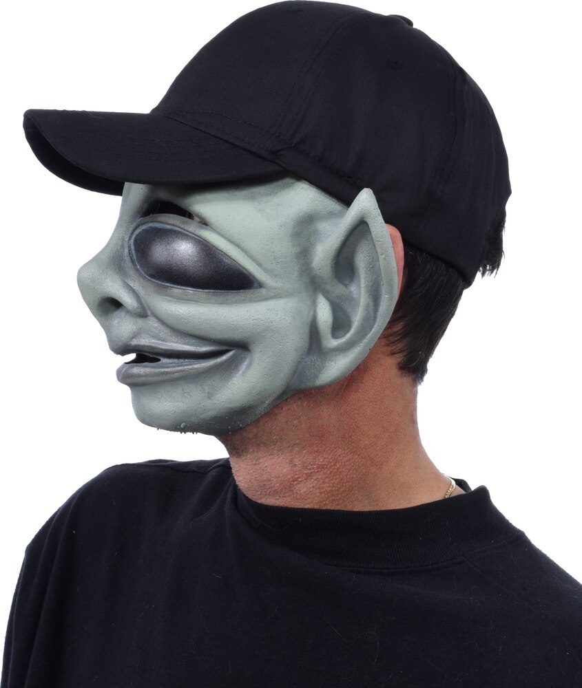 Alien Character Halloween Costume with Attached Black Hat | Party City