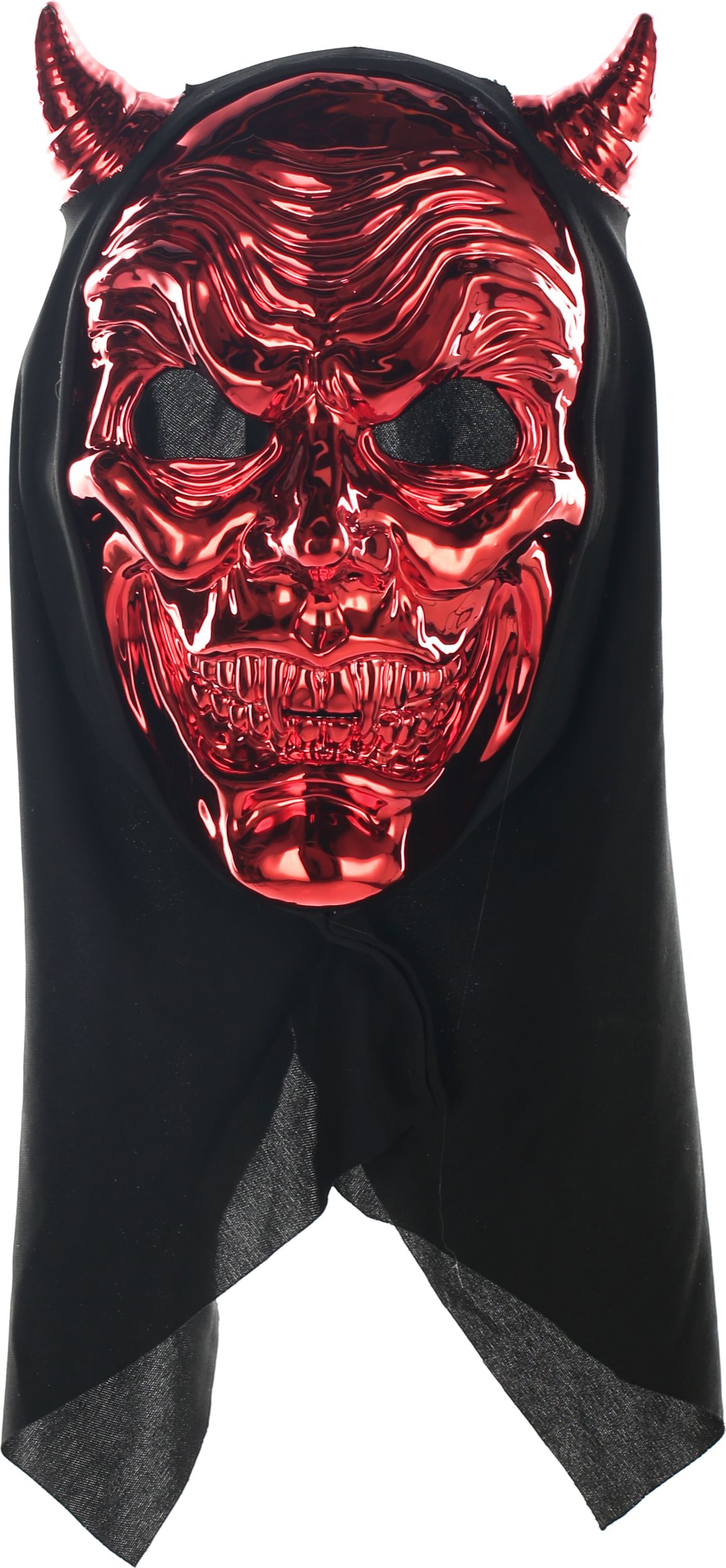 Metallic Red Devil Face Mask | Party City