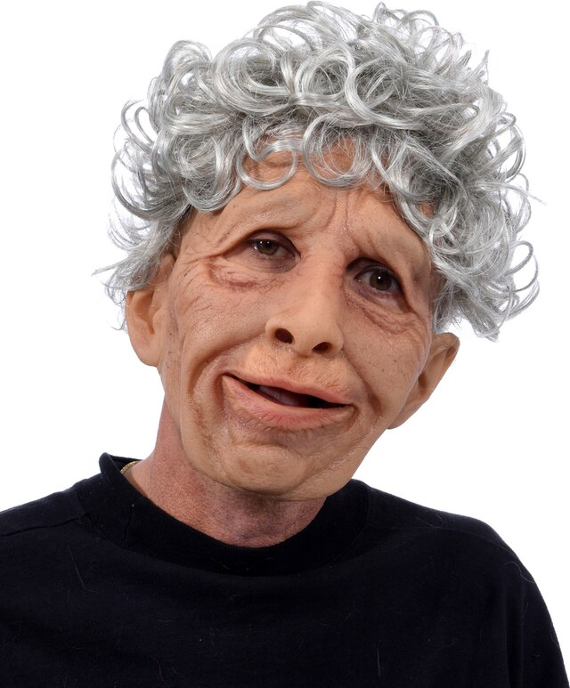 Loving Grandma Mask, Beige, Adult, One Size | Party City