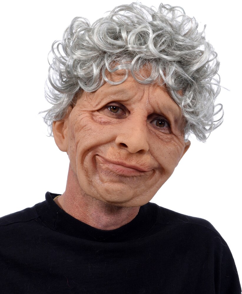 Loving Grandma Mask, Beige, Adult, One Size | Party City