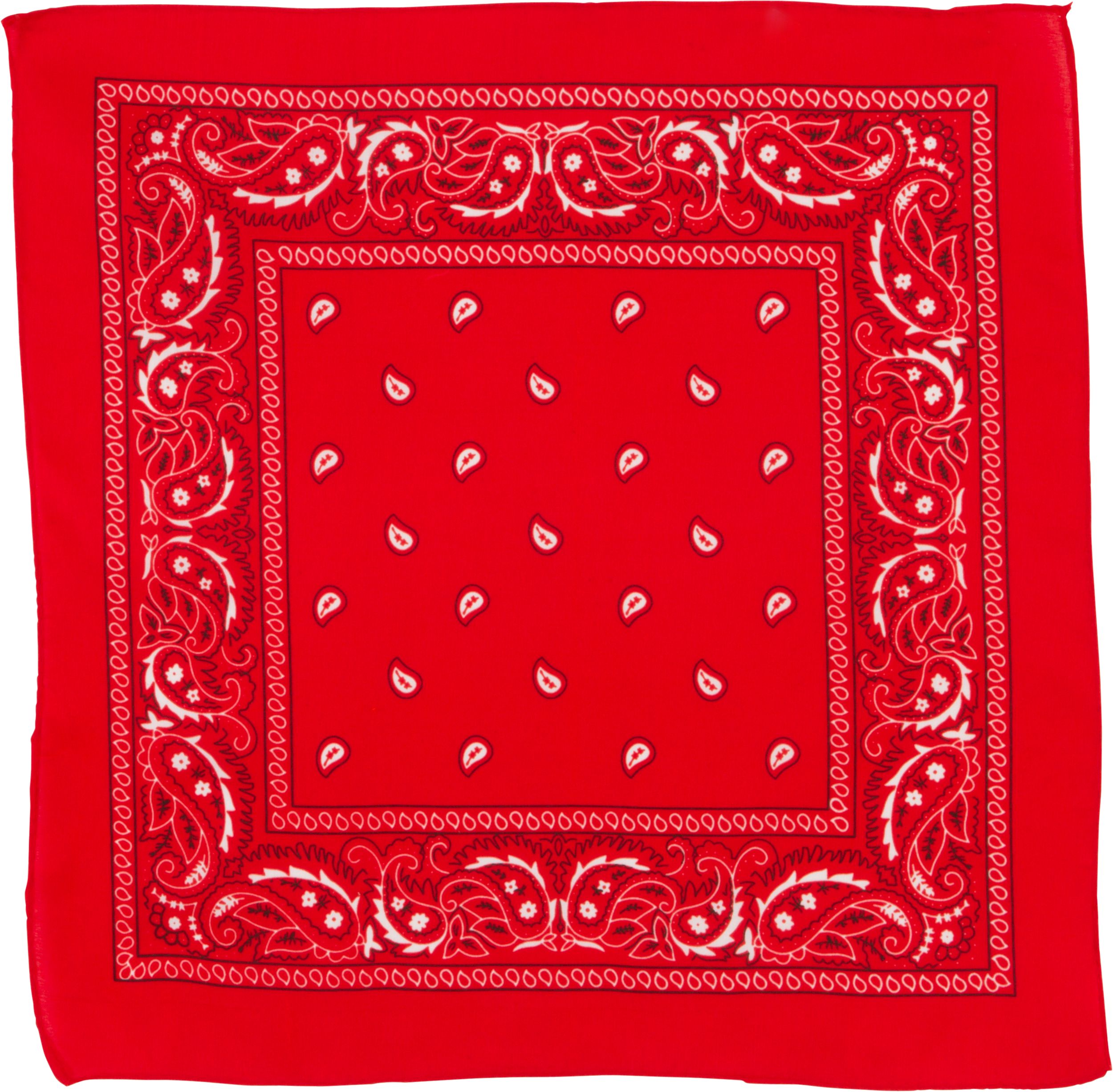 Square Paisley Bandana, Assorted Colours, 20-in, Wearable Costume ...