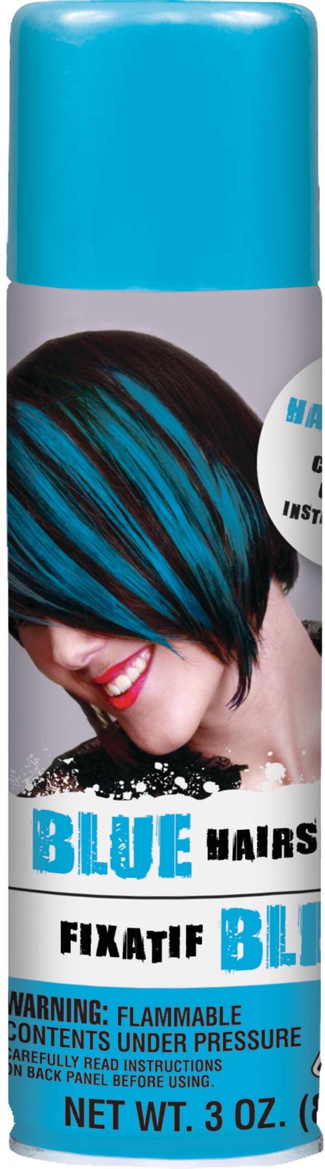 Hair Colour Spray, Assorted Colours, 3-oz, Wearable Costume Accessory ...