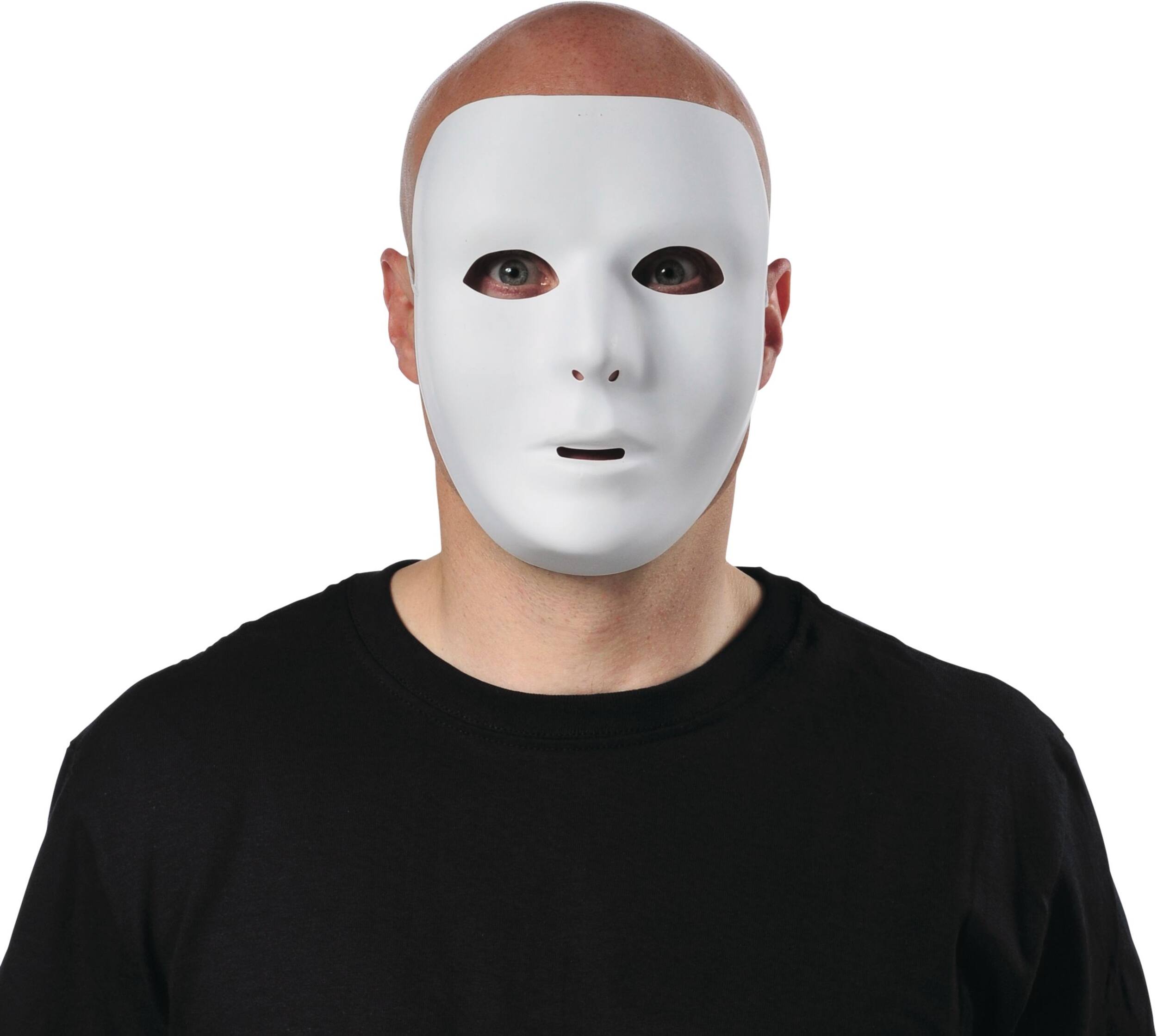 Basic Full Face Mask, Assorted Colours, One Size, Wearable Costume ...