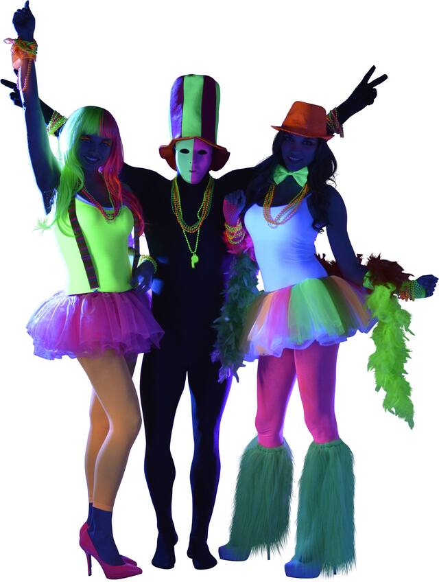 Adult Footless Tights Assorted Colours One Size Wearable Costume