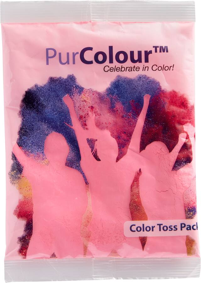 Coloured Toss Powder, Assorted Neon Colours, 75-g, Favour Prop, for ...