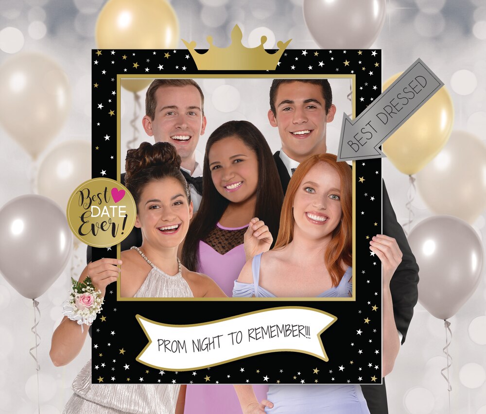 Giant Customizable Prom Photo Frame Kit | Party City