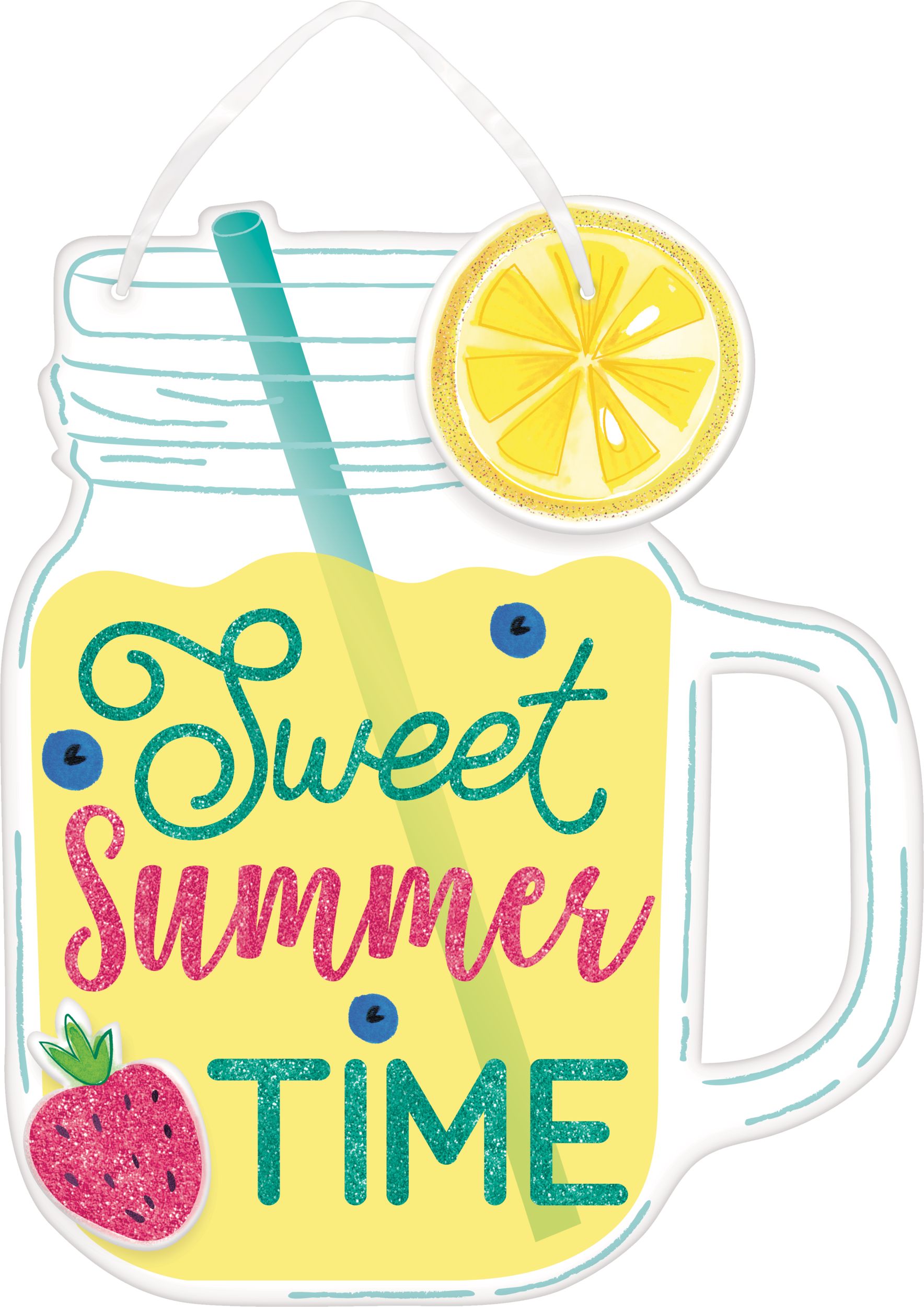 Glitter Sweet Summer Time Lemonade Sign | Party City