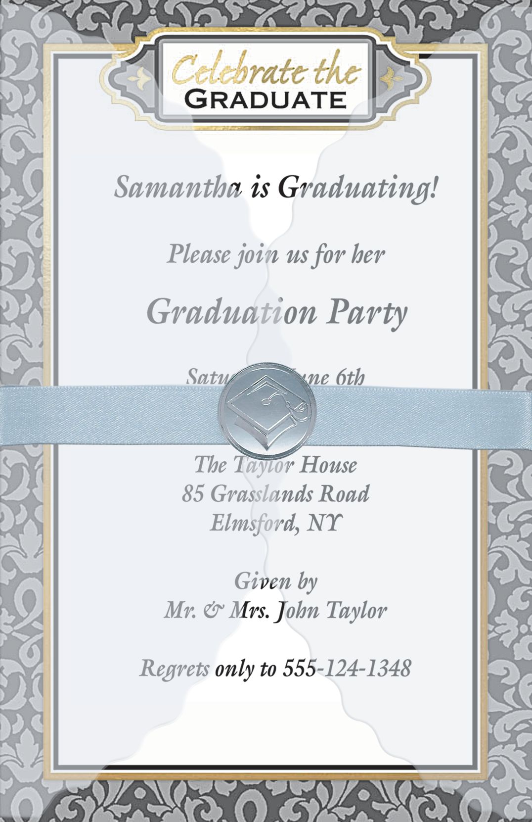 Duluxe Graduation Invitation Kit | Party City
