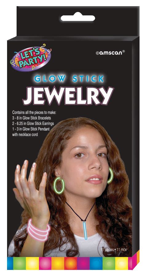 Glow Stick Jewelry Kit, 11-pc | Party City