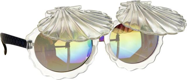 Seashell Mermaid Wearable Sunglasses Multi Coloured One Size For