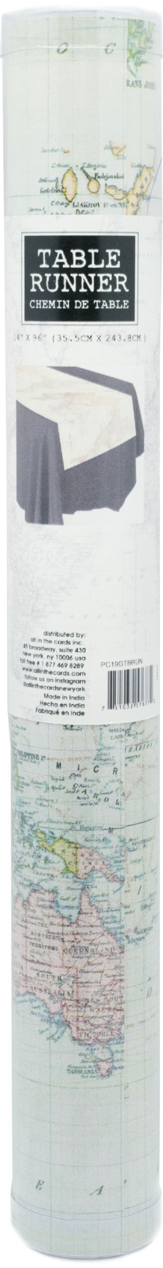 Map Table Runner | Party City