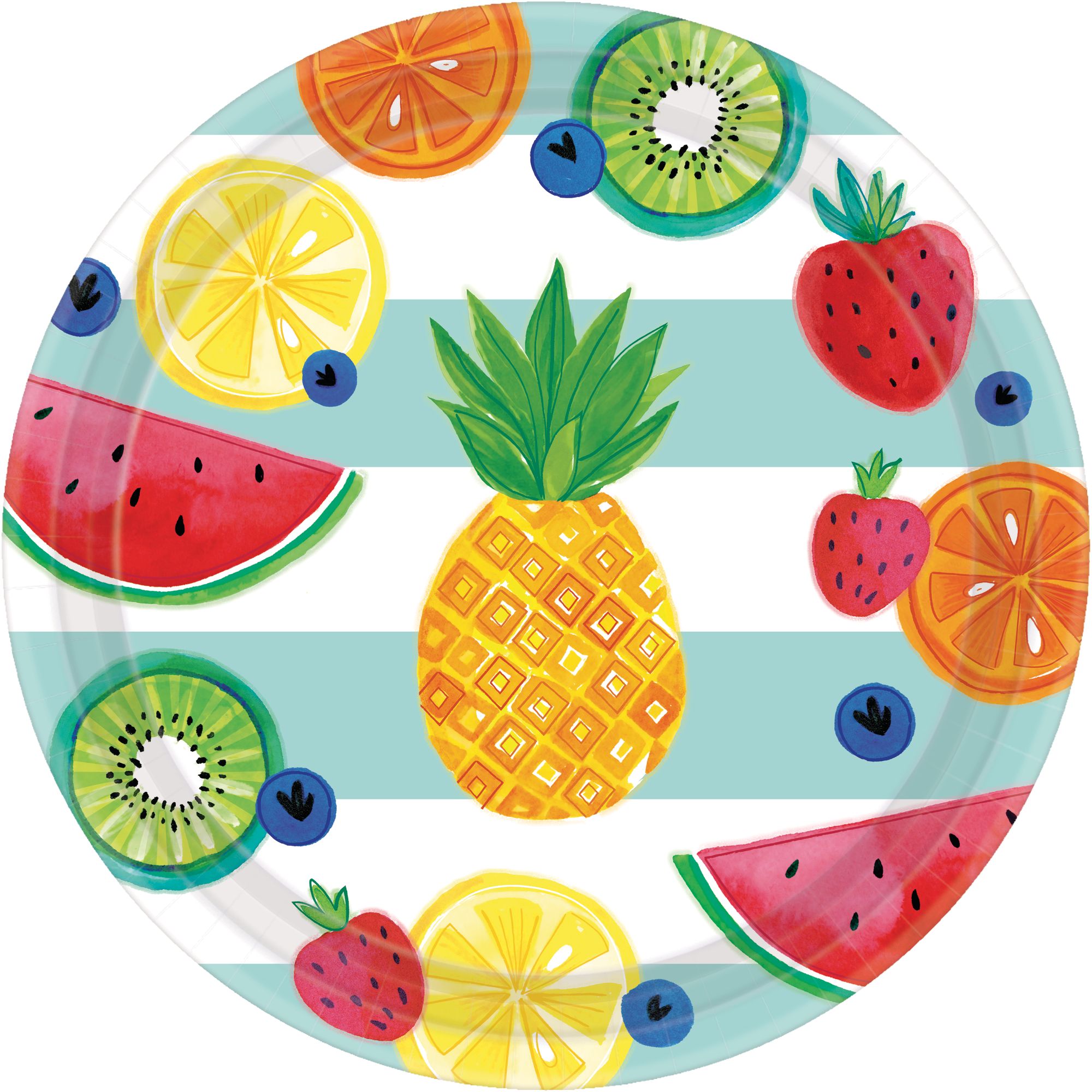 Hello Summer Dinner Plates, 8-pk | Party City