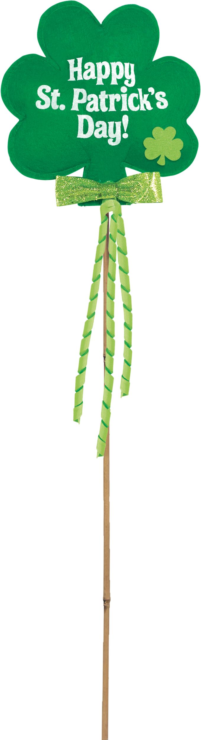 Shamrock Happy St. Patrick's Day Yard Stake | Party City