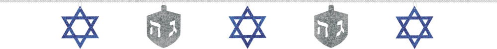 Star of David & Dreidel String Garland | Canadian Tire