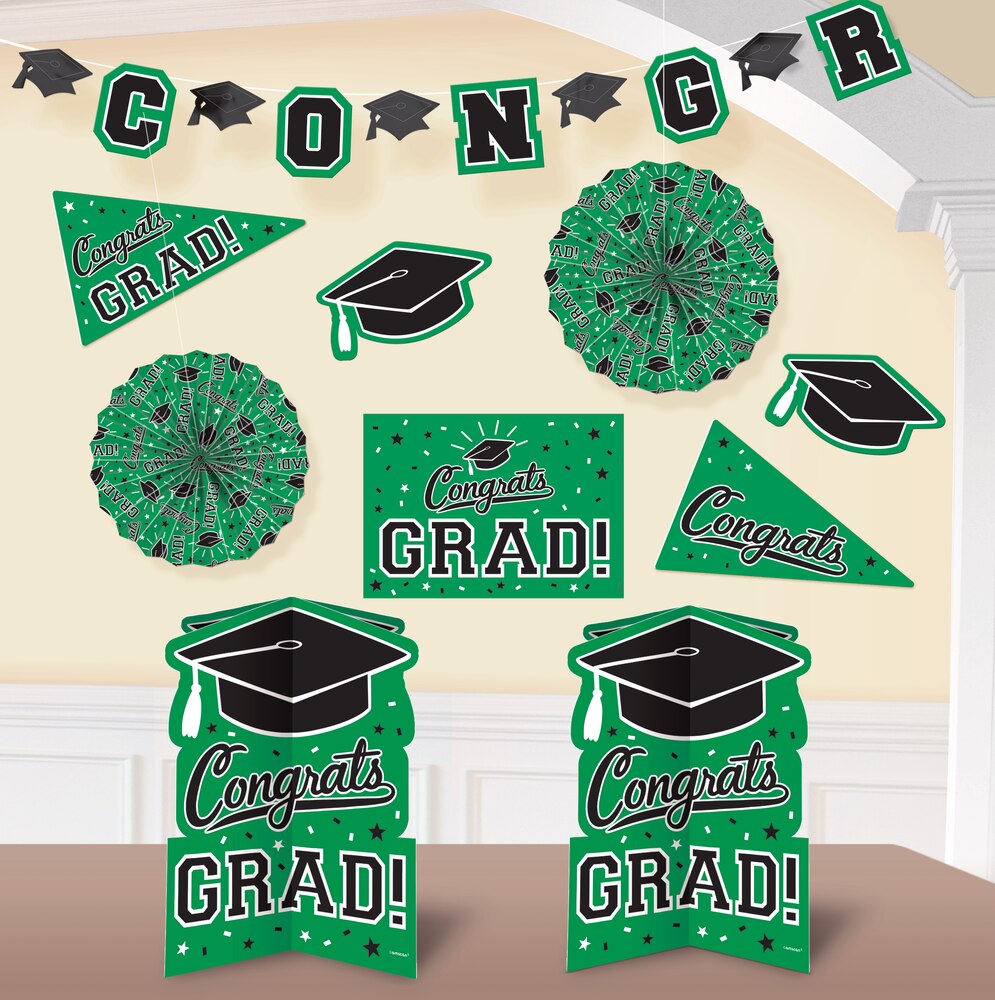 Graduation Room Decorating Kit, 10-pc | Party City