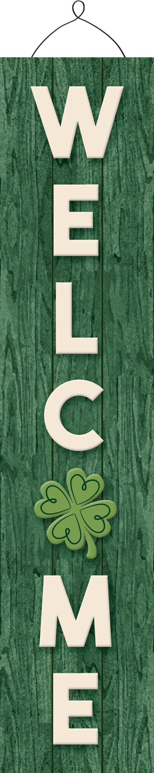 Rustic St. Patrick’s Day Welcome Sign | Party City