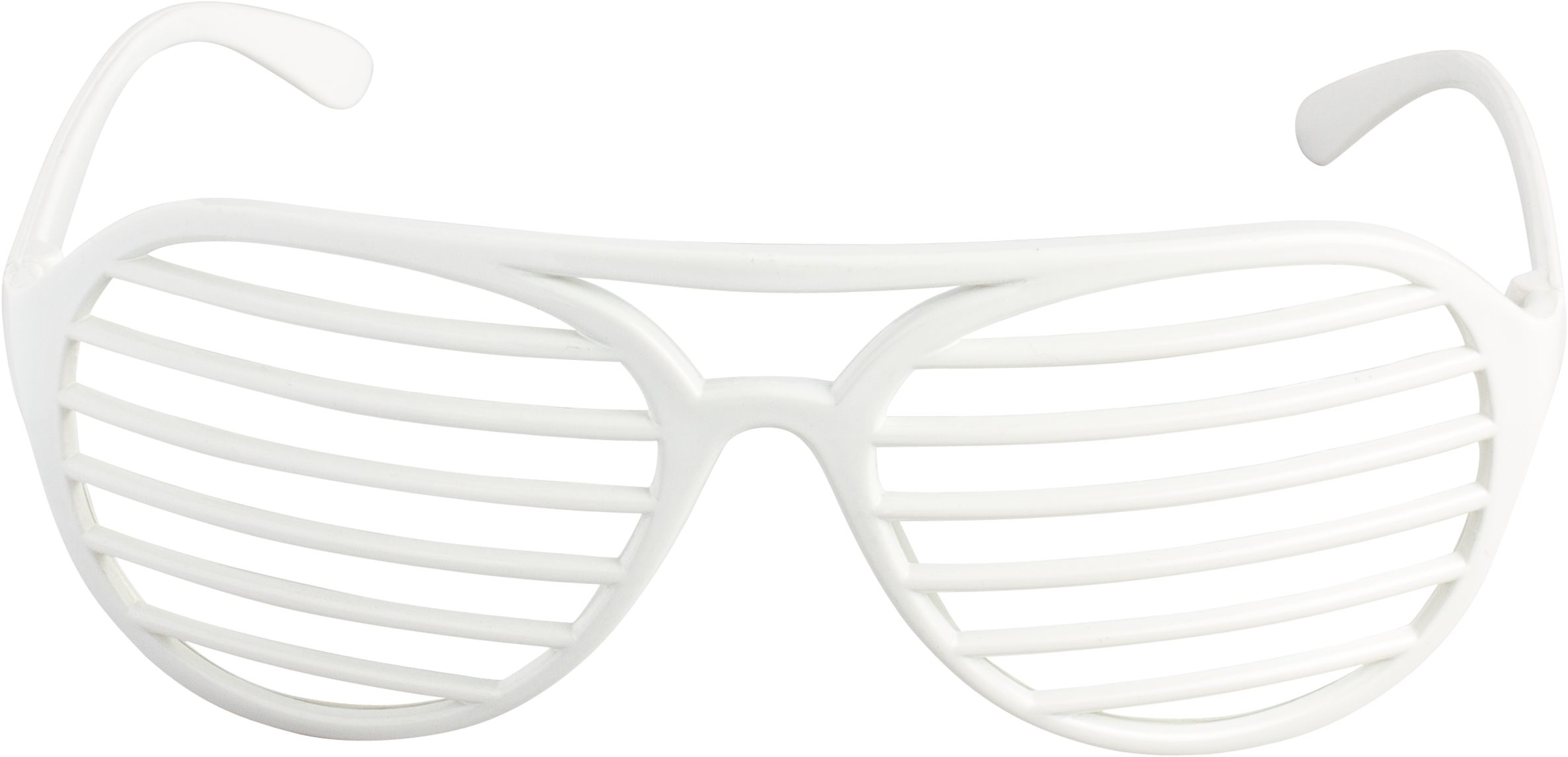 White Shutter Glasses | Party City