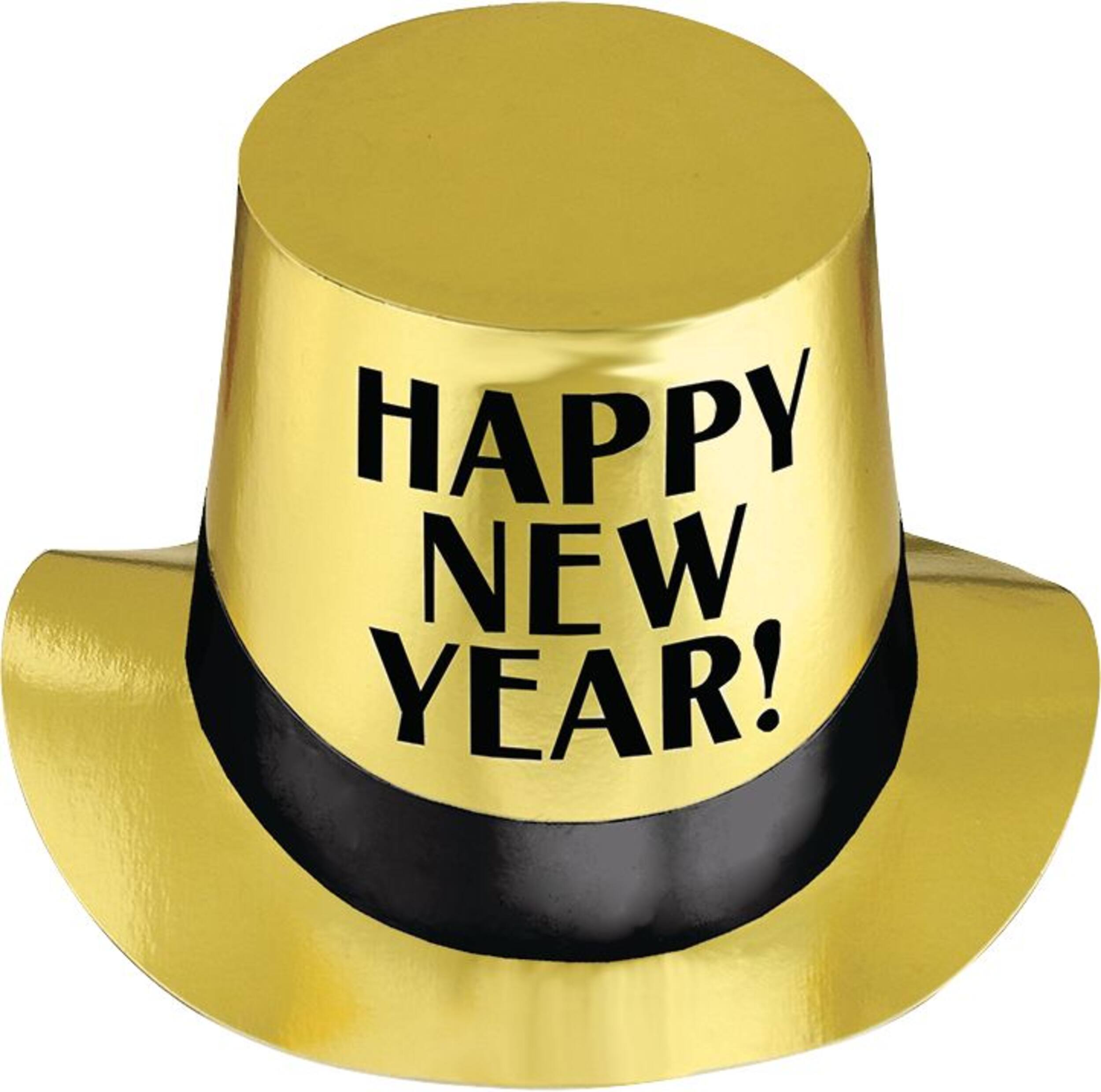 Glitter Happy New Year Top Hat | Party City