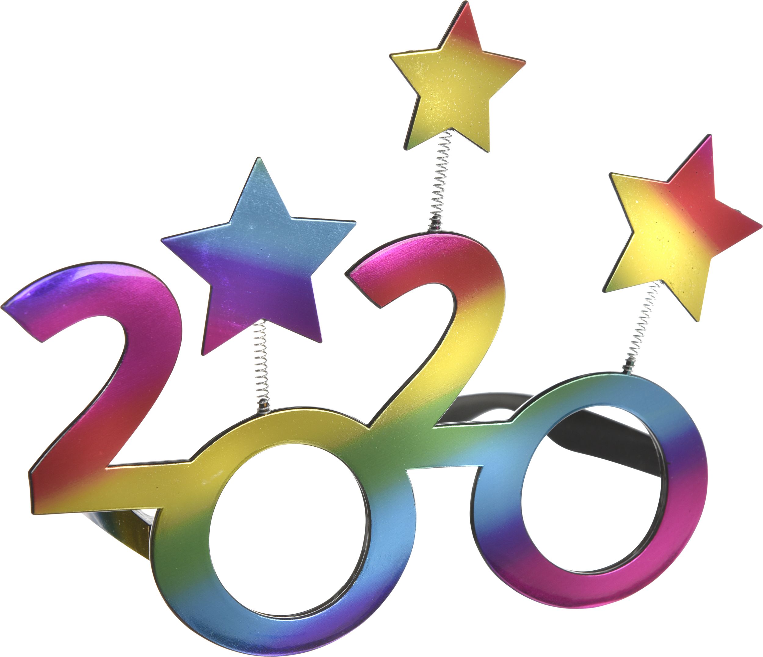 New Year's Eve Star Oil Slick Glasses | Party City