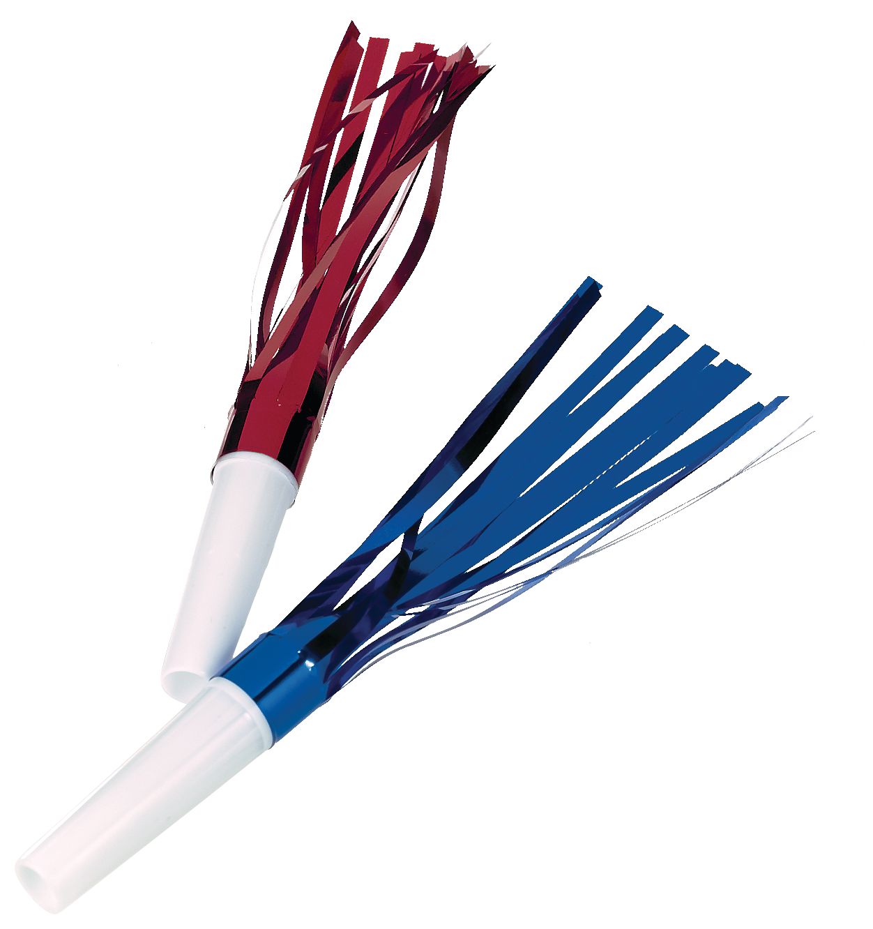 Metallic Fringe Squawkers, 8-pk | Party City