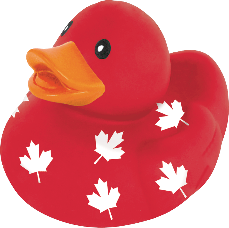 Canadian Maple Leaf Rubber Duck | Canadian Tire