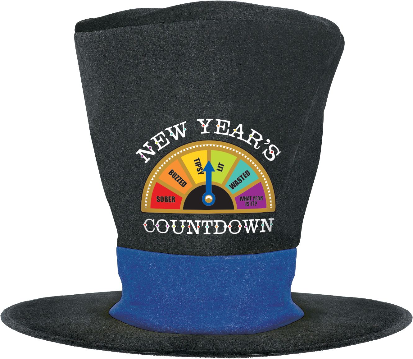 New Year's Countdown Top Hat | Party City